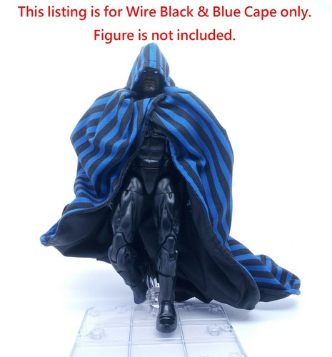 Hasbro Marvel Legends Cloak Dedicated Wire Black & Blue Cape | eBay