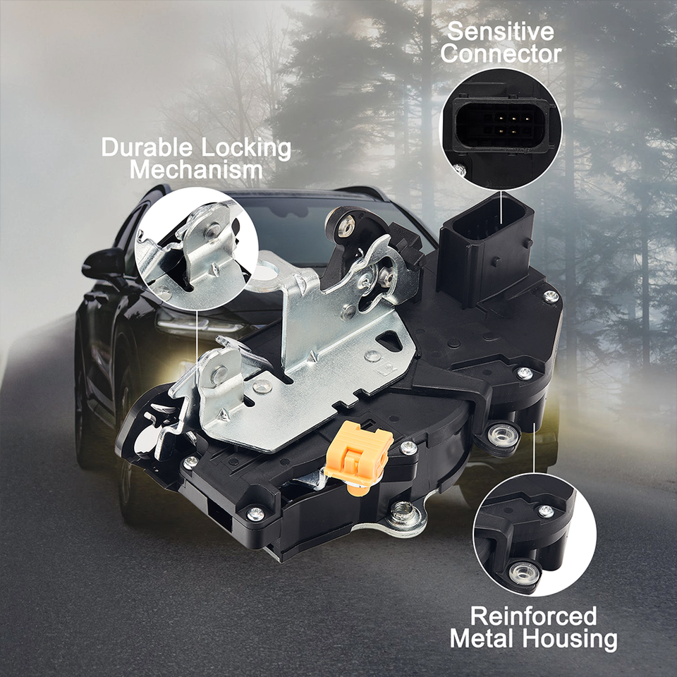 Front Left Driver Side Door Lock Actuator For 2007-09 Chevy GMC Sierra ...