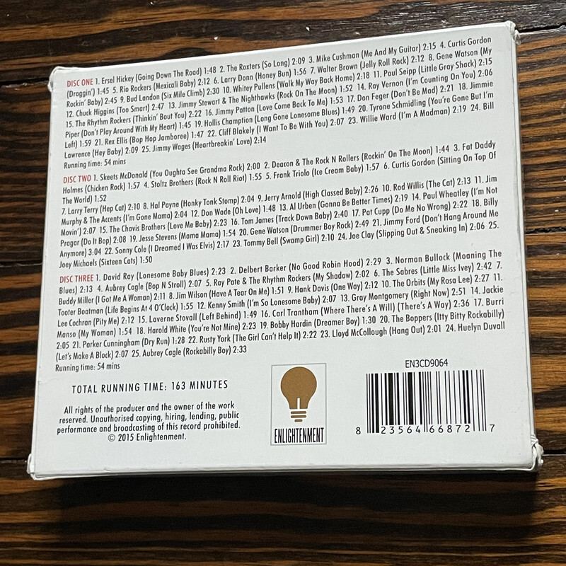 Rockabilly Rarities (3-CD Set) - Various Artists - audioCD 823564668727 ...