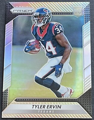 2016 Panini Prizm Silver Prizm #274 TYLER ERVIN RC Houston Texans | eBay