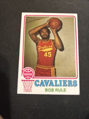 1973-74 Topps Basketball Card #138 Bob Rule Cleveland Cavaliers NmMt ...