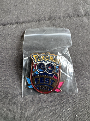 Pokemon GO Fest 2025 Pin - Limited Exclusive SUPER RARE!!! | eBay