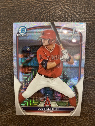2023 Bowman Draft Chrome Joe Redfield 1st Bowman Asia Mojo BDC-122 ...