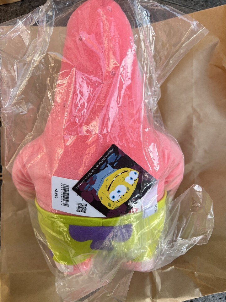 Cactus Plant Flea Market CPFM x Uniqlo Plush Set Patrick and Spongebob ...