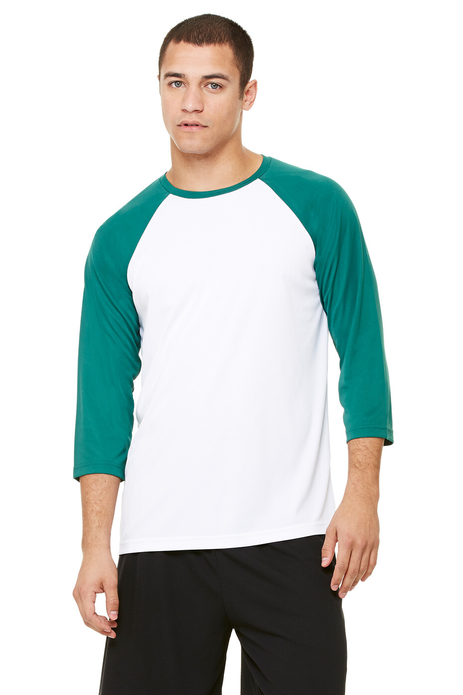 ⚾️ ALO ALL SPORTS UNISEX PERFORMANCE BASEBALL TEE WHITE & GREEN ANTI ...