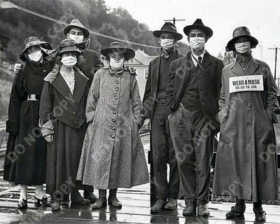 1918 Spanish Flu Pandemic California Quarantine 8x10 Historic Photo | eBay