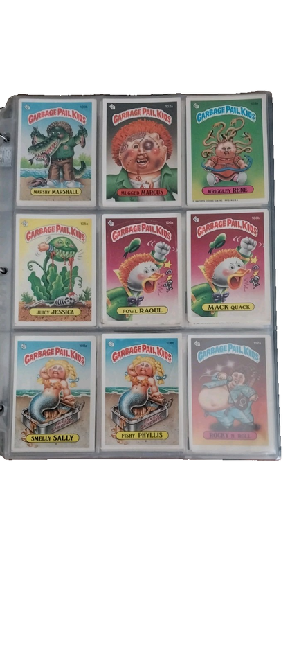 Garbage Pail Kid Cards Lot 1985 series (vintage) | eBay