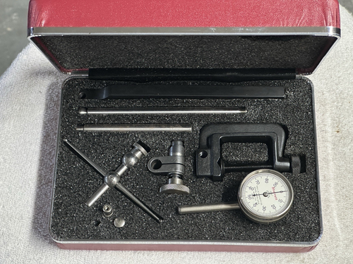 Starrett No. 196 Universal Dial Test Indicator Set with Case, Rarely ...