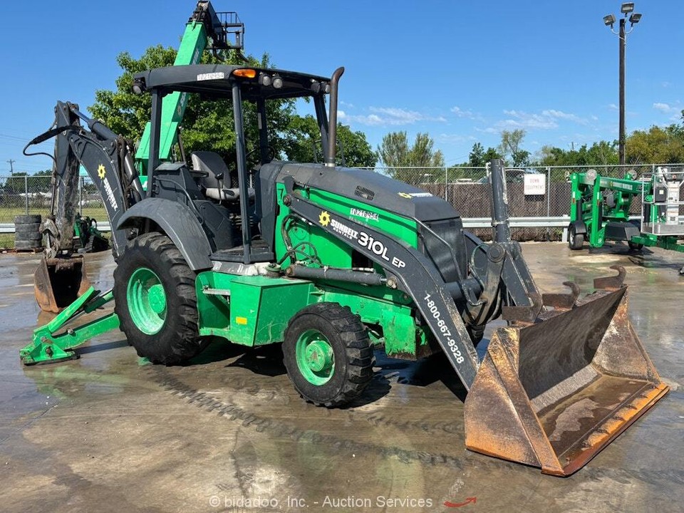2019 John Deere 310L EP 4x4 Backhoe Wheel Loader Tractor Aux Hyd Bucket ...