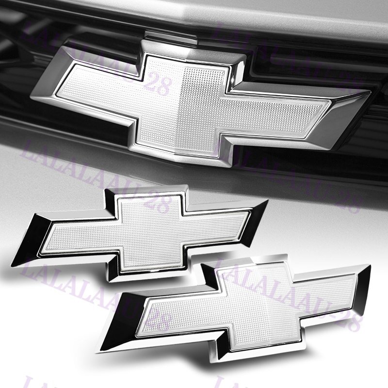 White Chevy Bowtie