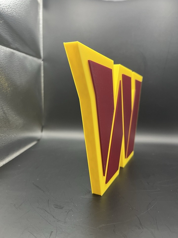 Washington Commanders Logo Sign Display | 3D Wall Desk Shelf Art | eBay