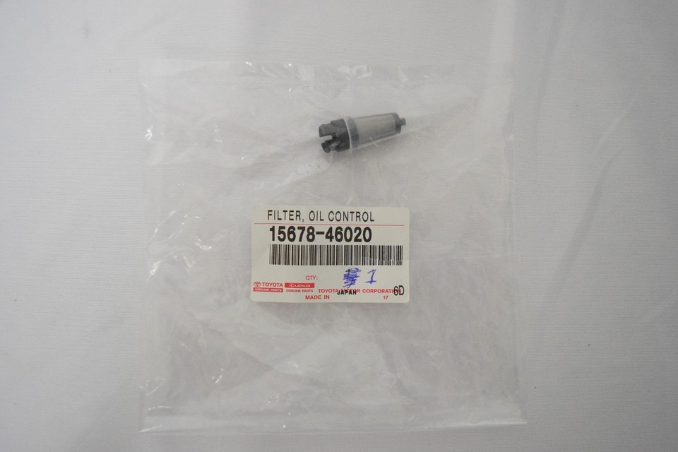 GENUINE TOYOTA OIL CONTROL VALVE FILTER OEM 15678-46020 / 1567846020 | eBay