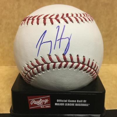 JOHNNY HELLWEG BREWERS/ANGELS M.L. SIGNED BASEBALL W/COA | eBay