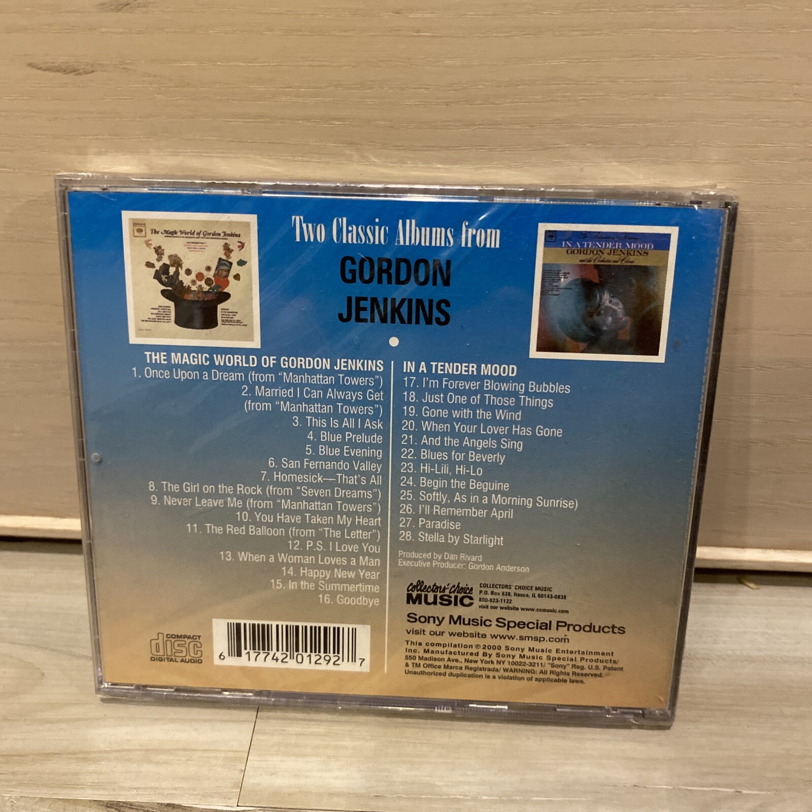 The Magic World of Gordon Jenkins/In a Tender Mood by Gordon Jenkins ...