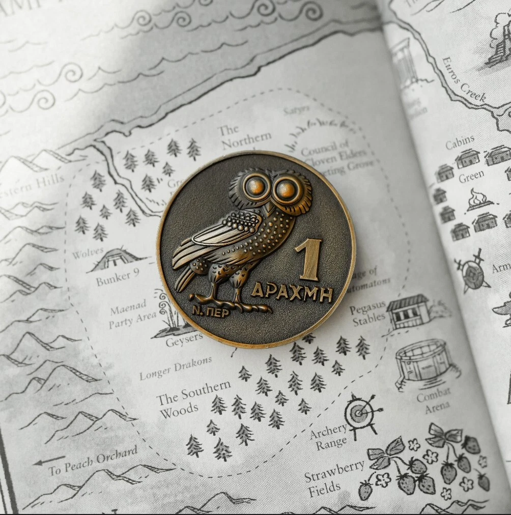 Athena Owl Symbol Percy Jackson
