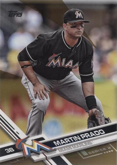 2017 Topps - Martin Prado #674 Gold /2017 for sale online | eBay