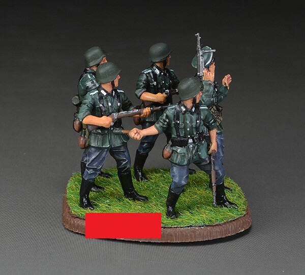 NEW Hand Made 1/72 WWII German Army 4PCS IDF Infantries Assembled ...