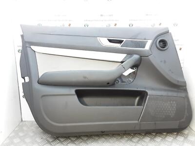 AUDI A6 2009 Mk3 4F C6 Front Left Leather Door Card Panel 4F2867105 ...