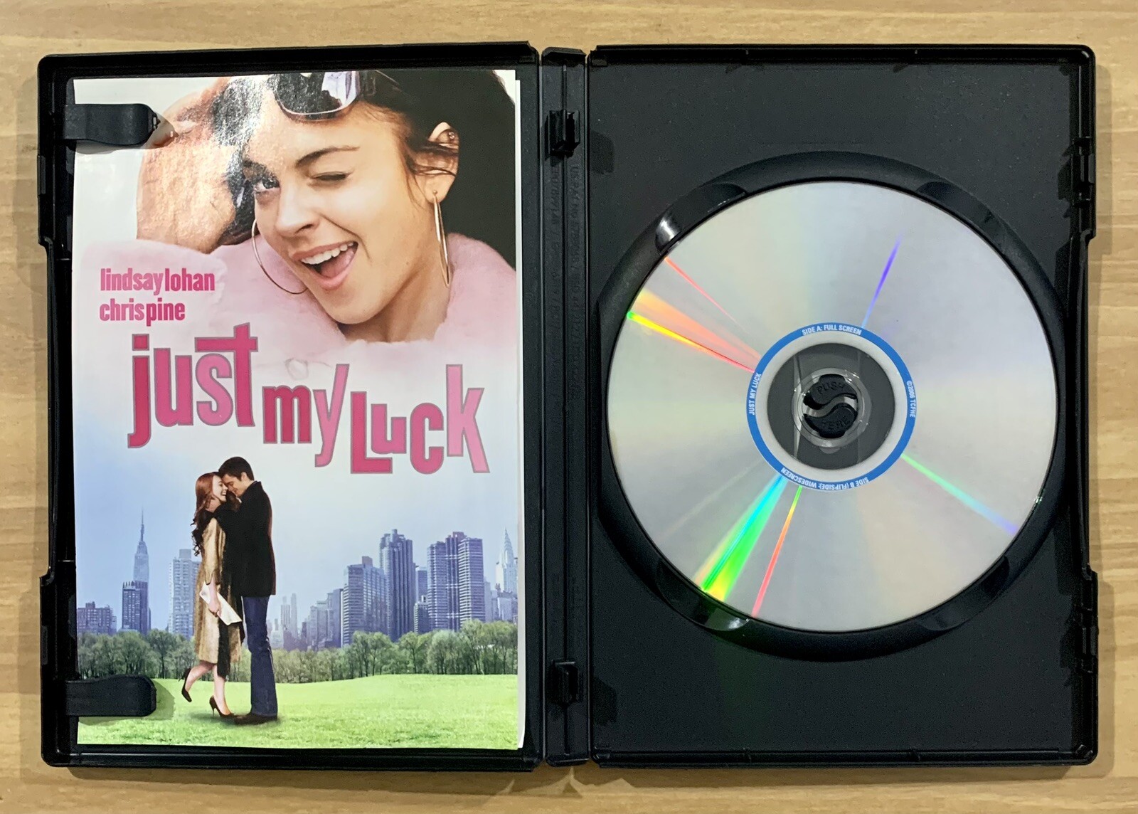 DVD ~ Just My Luck ~ Color ~ WS & FS ~ PG-13 ~ 103 Mins. ~ 2006 ~ !L⚪️⚪ ...