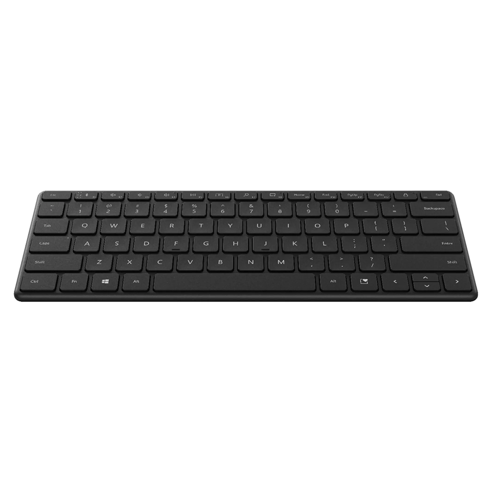 Microsoft - Designer Compact Wireless Keyboard - Matte Black 21Y-00001 ...