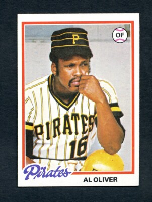 1978 Topps Baseball Card #430 Al Oliver Pirates NrMT | eBay