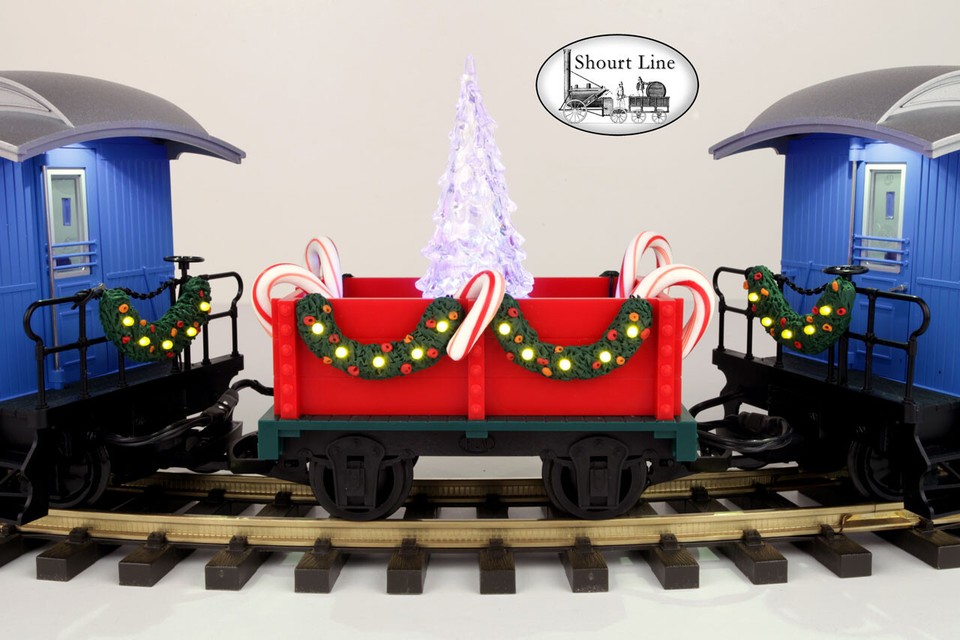 LGB 72327 SL Tiffany Ultimate Hybrid 71 LED Passenger Christmas Train ...