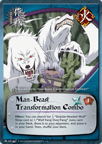 Man-Beast Transformation Combo - M-239 - Rare - Unlimited Edition ...