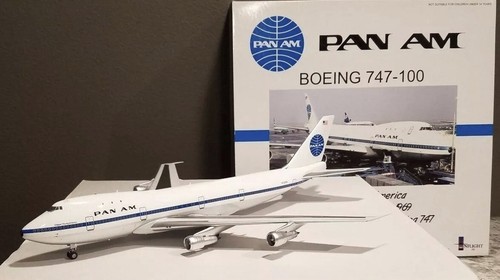 Inflight IF741007 Pan Am American Boeing 747-100 N733PA Diecast 1/200 ...