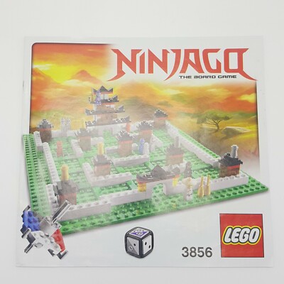Lego Ninjago Board Game 3856 Building Instruction Manual Replacement ...