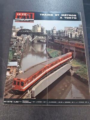 SNCF Revue La Vie Du Rail Numéro 1378 : Trains TOKYO / Travaux gare ...