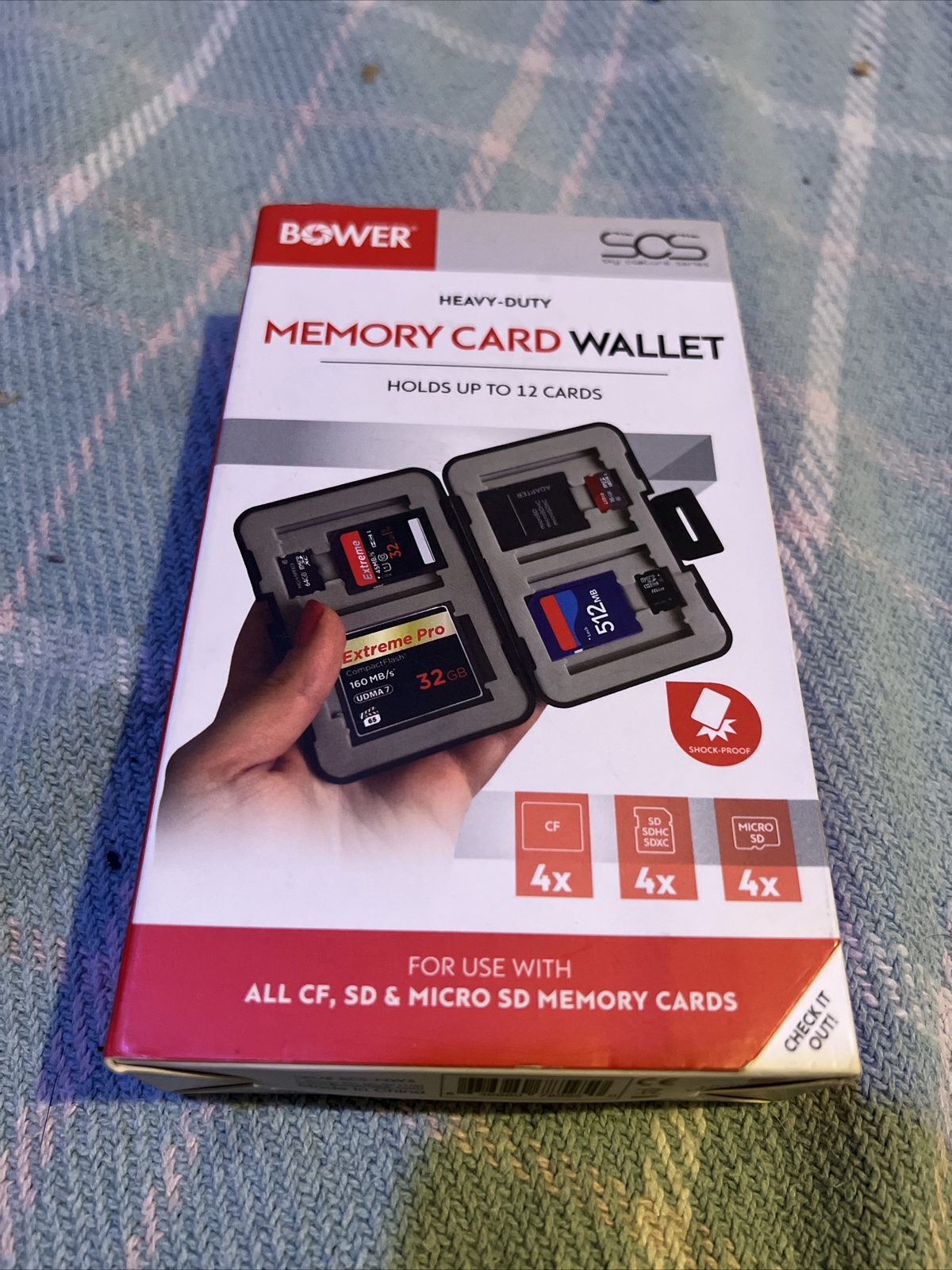 Bower Heavy-Duty Memory Card Hardcase Card Wallet | eBay