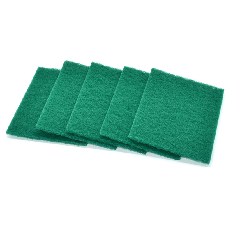 5pcs scouring pads cleaning cloth dish towel green home scour scrub set ...