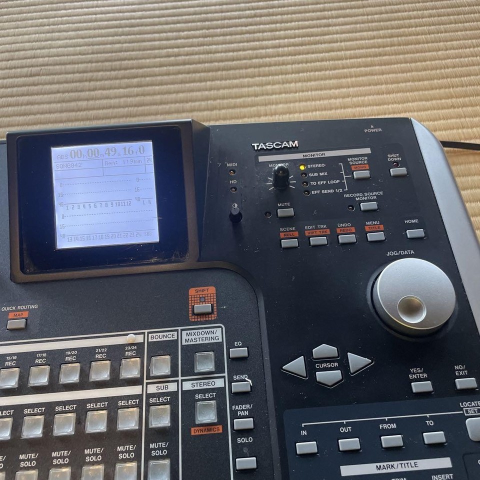 Tascam 2488Neo 24-Track Digital Recorder with Case, Manual, Power Cable ...