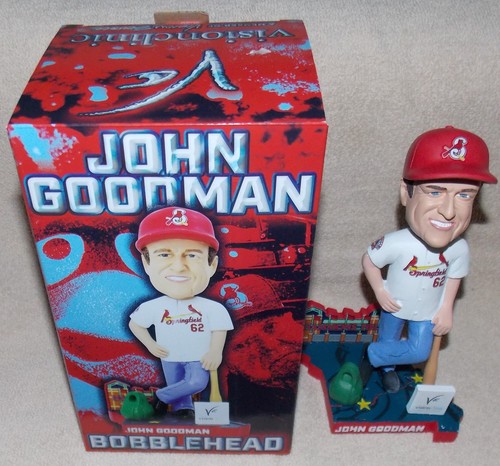 John Goodman Springfield Cardinals Bobblehead SGA 8-24-24 Open Box EUC ...