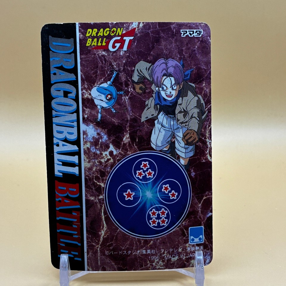 Son Gohan Dragon Ball GT Battle Card Carddass #26 Amada 1996 Japanese ...