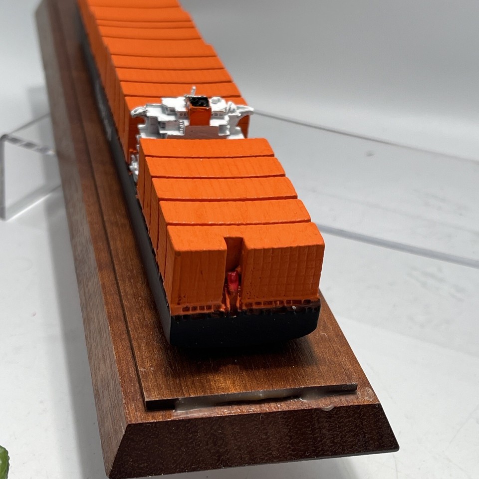 Hapag-Lloyd Container Scale Model Ship 10.5” Metal Die cast ...