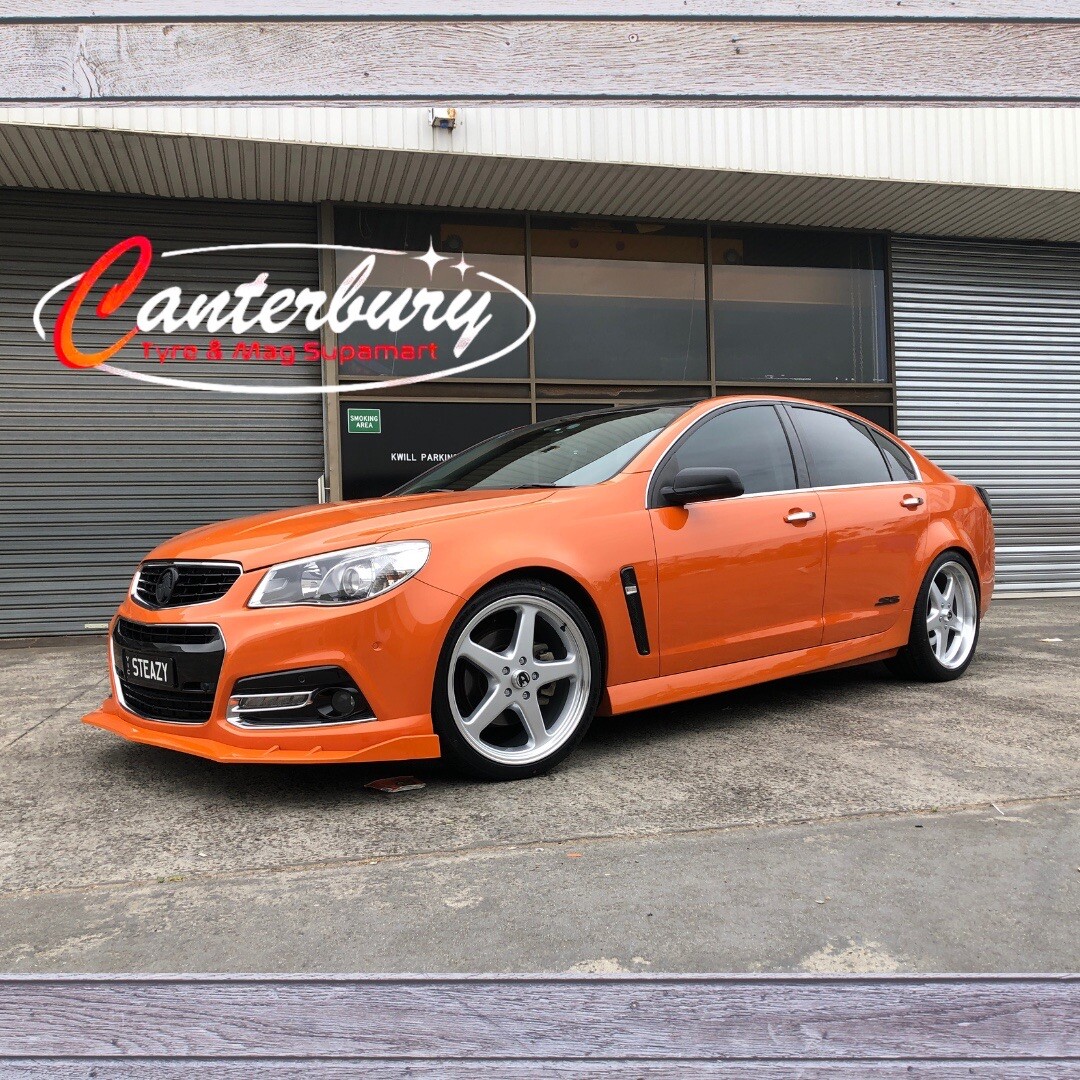 20" Walkinshaw Walky Wheels Silver Fits For Commodore VZ VY VE 20x8.5/9 ...