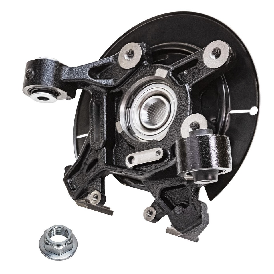 Rear Left Wheel Bearing & Hub w/Steering Knuckle for Ford Explorer ...