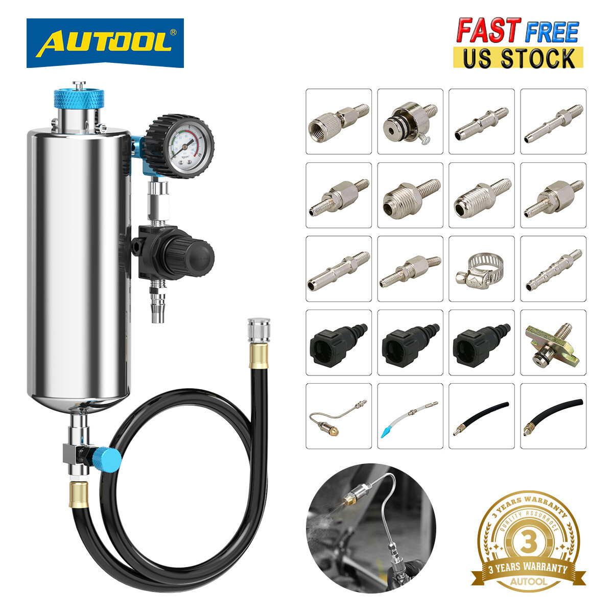 Automotive Non Dismantle Fuel Injector Cleaner Kit Diesel Fuel ...