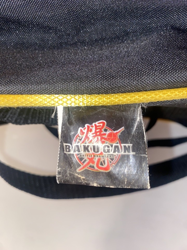 Bakugan Battle Brawlers Bag Kids Backpack Spinmaster Sega 12” Tall Red ...