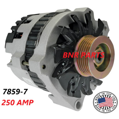 250 AMP 7859-7 ALTERNATOR Buick Chevy Oldsmobile Pontiac High Output ...