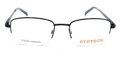 STETSON - 333 021 54/20/145 - SHINY BLACK - NEW Authentic MEN ...