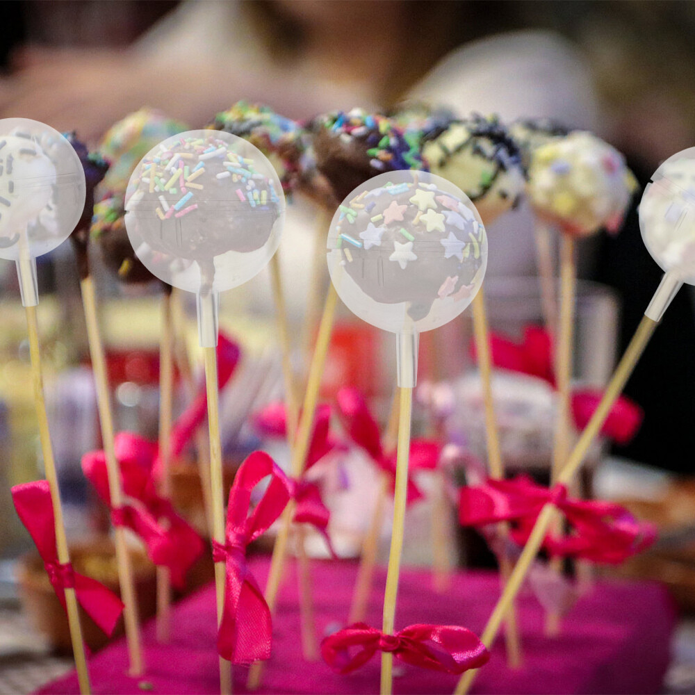 25 PCS Chocolate Torus Plastic Truffle Cup Caramel Wrapper Bulk Candy ...