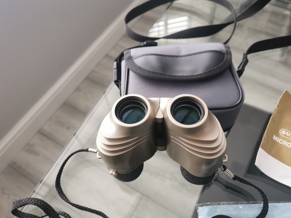 Sunagor Micro Zoom 10-40x21 Prism Multi-Coated Binoculars with Case Etc ...