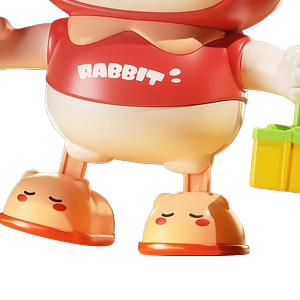 Musical Dance Bunny Toy Head Up Training Electronic Dancing Bunny Toy ...