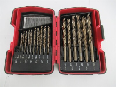 Mac Tools 6338DSB, 5/64" - 1/2" Cobalt Grade Drill Bit Set, 28 Pc ...