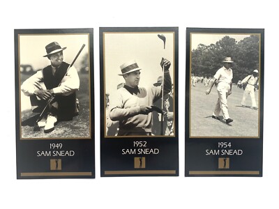 SAM SNEAD~Champions Of Golf~The Masters Collection Trading Cards | eBay