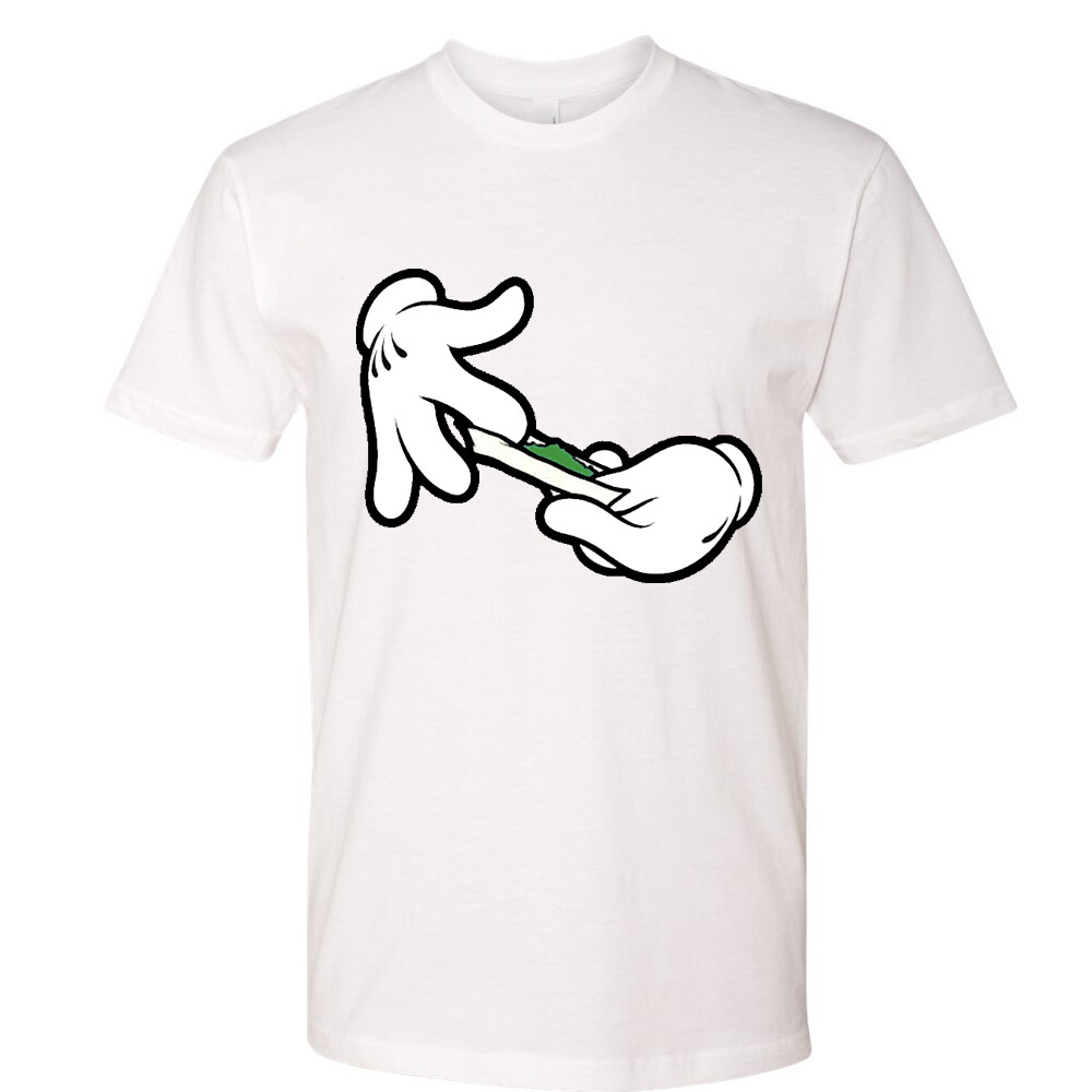 Mickey Mouse Hands Rolling Weed Shirt