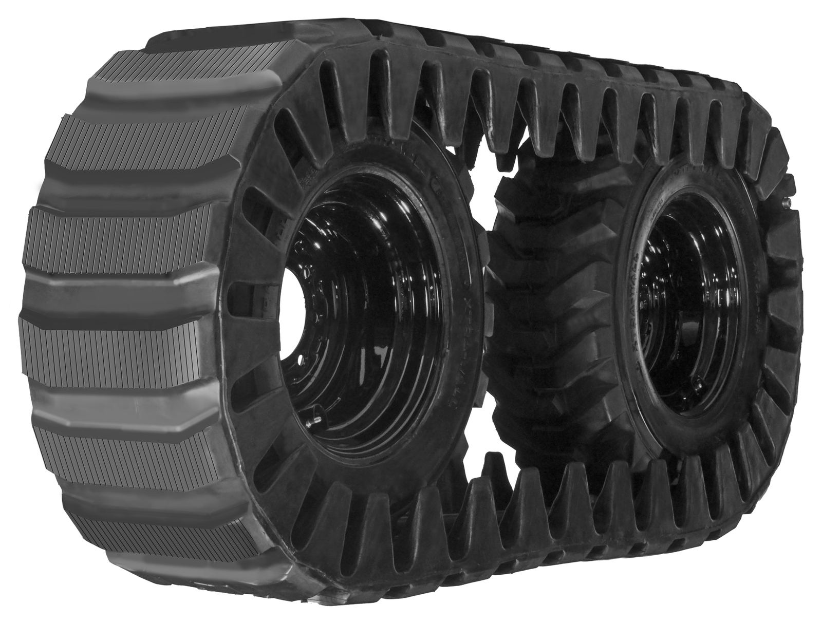 Fits CASE 1845 - (1-Track) Over Tire Track for 10-16.5 Skid Steer Tires ...