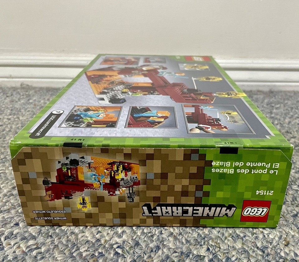 Lego Minecraft 21154 The Blaze Bridge Wither Skeleton/Retired/New ...